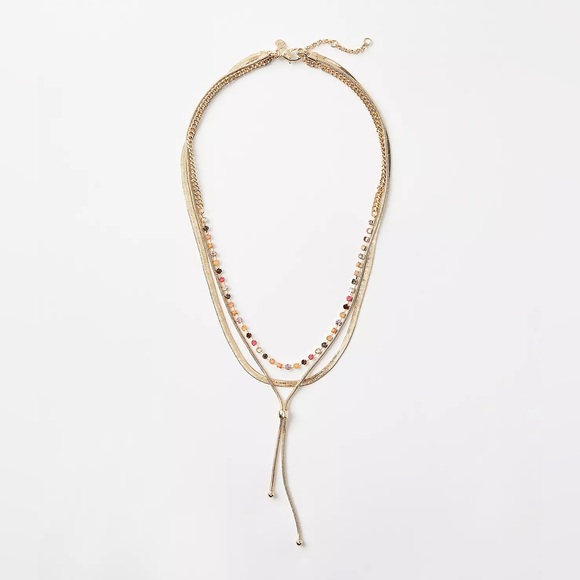 LOFT | Jewelry | Loft Filigree Layered Necklace | Poshmark